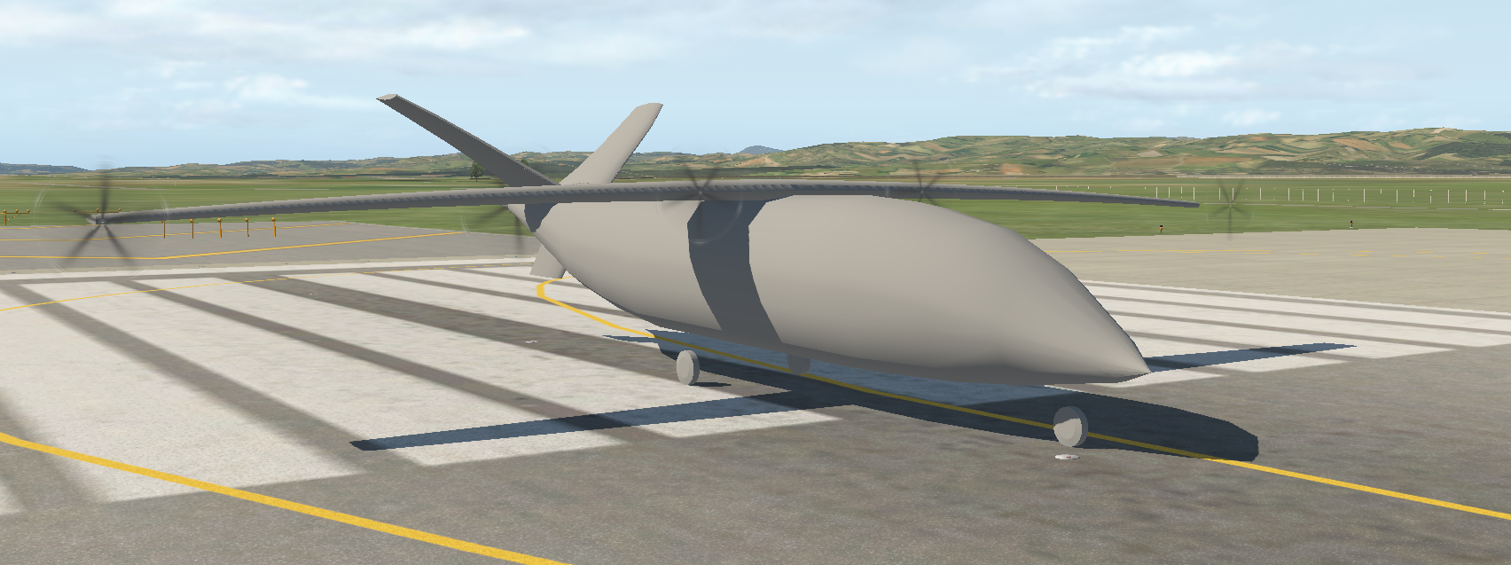 UNIFIER 19 - Basic flight and visual model - AFormX